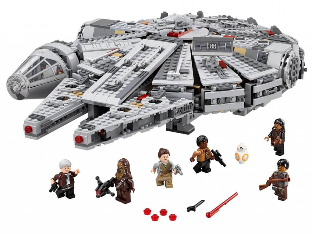 El Halcón Milenario de Lego Star Wars (75105) - Comprar Juguetes Online